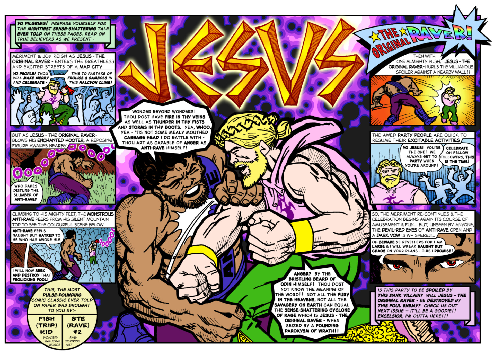 Ste Pickford - Comics - Freaky Dancing