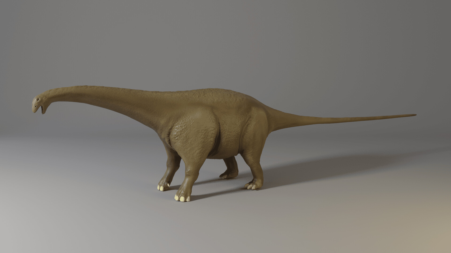 ArtStation - Brontosaurus Exelsus Sculpt