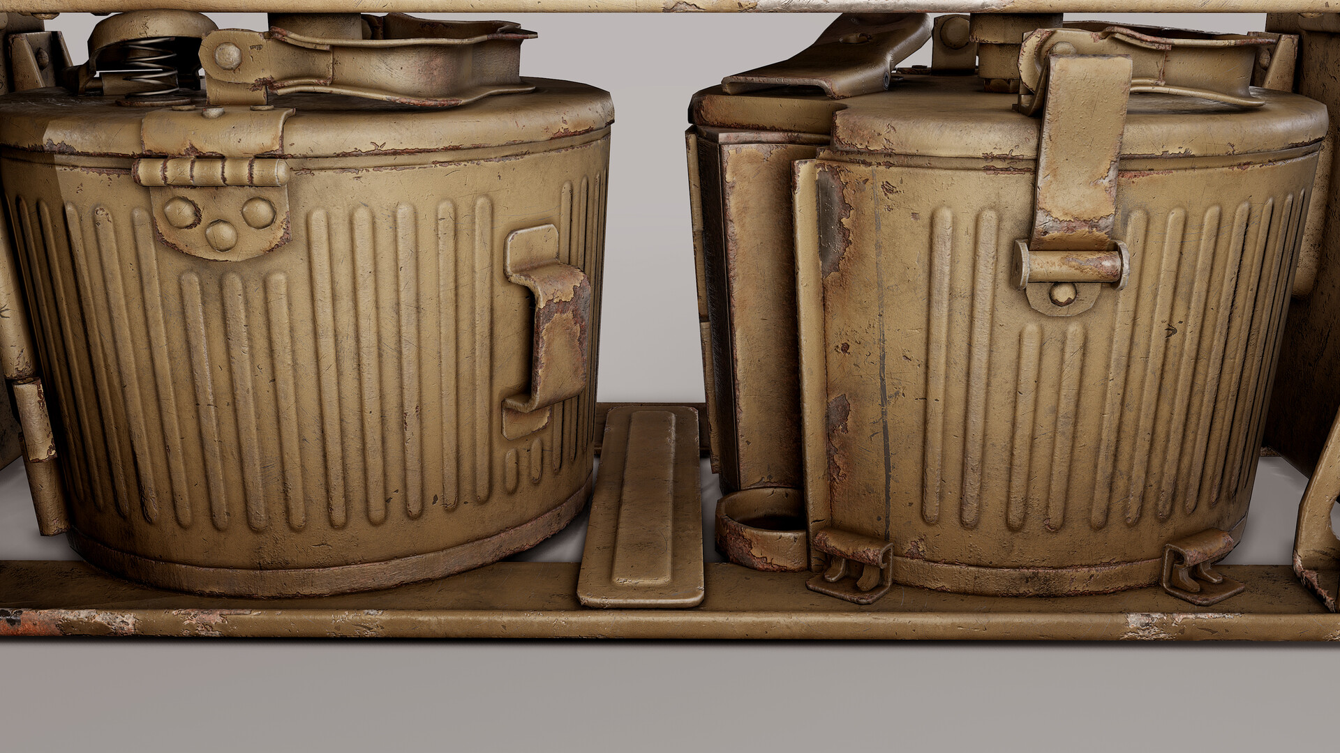 ArtStation - MG 34 Round Drum Magazine