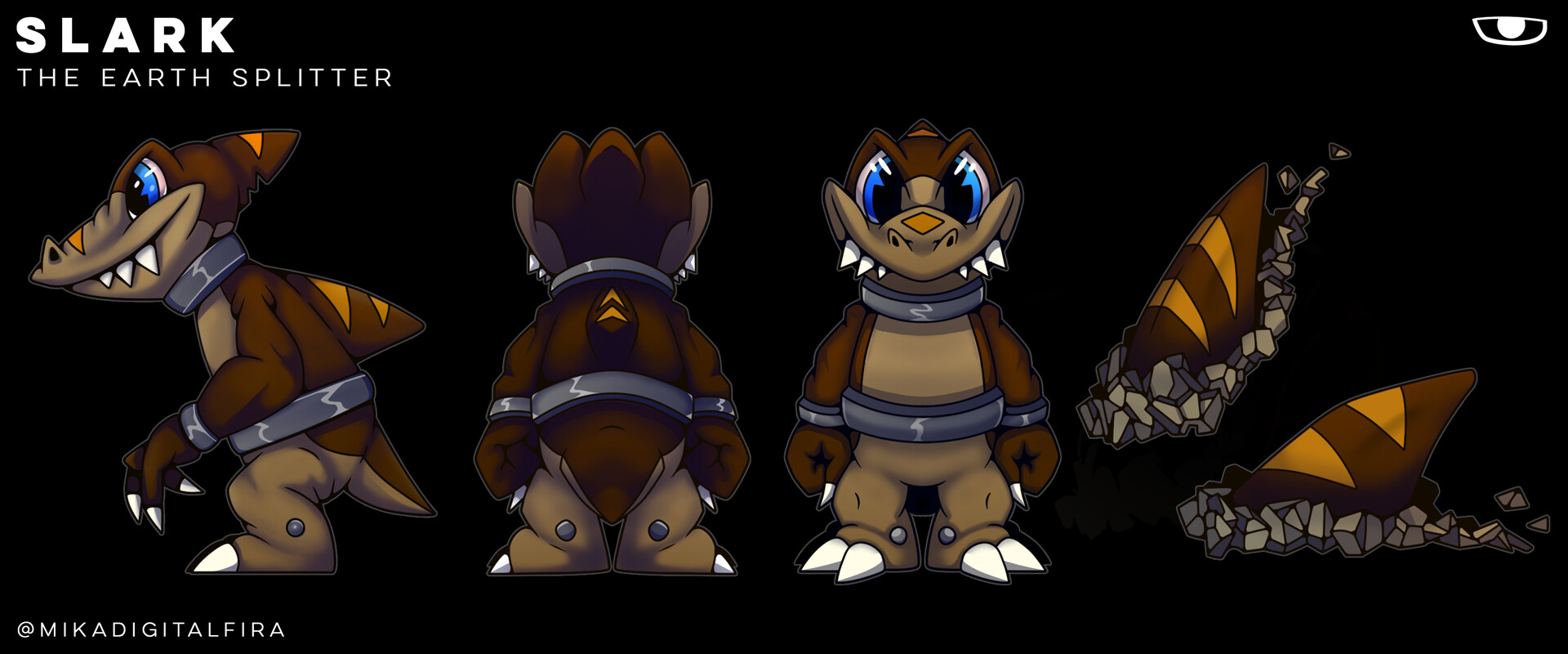 ArtStation - Slark - Character Sheet and Turnaround