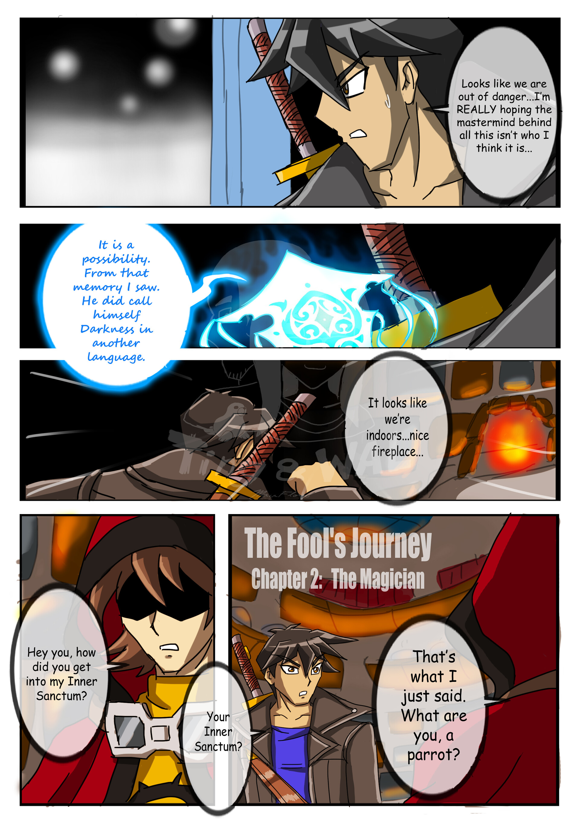 ArtStation - Fool's Journey - Chapter 2 - The Magician