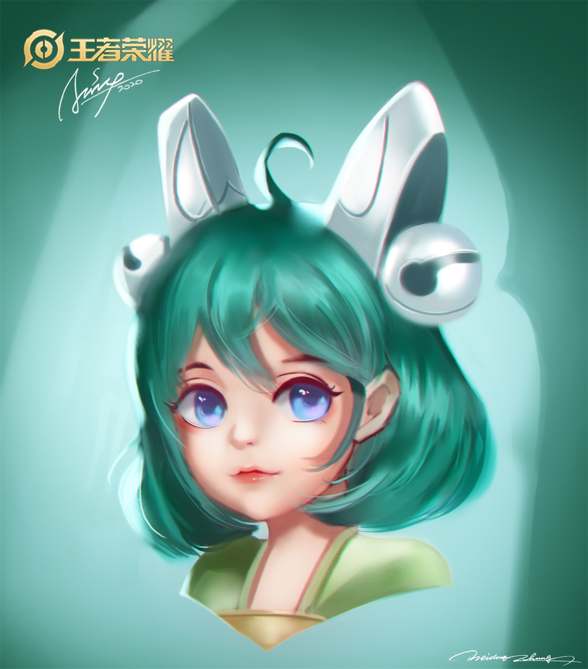 ArtStation - 【Honor of Kings】- Cai, Wenji Icon Fanart