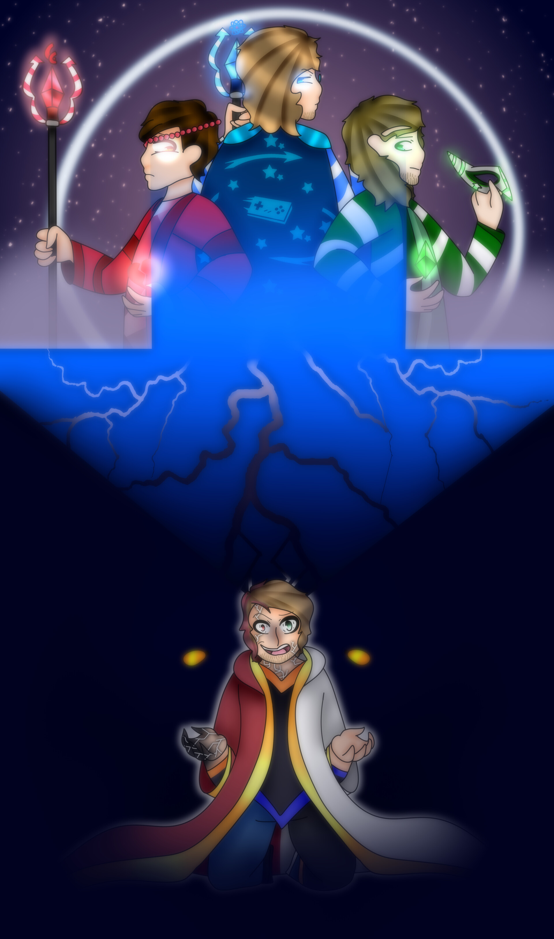 ArtStation - The Runaway Rulers Mural #1