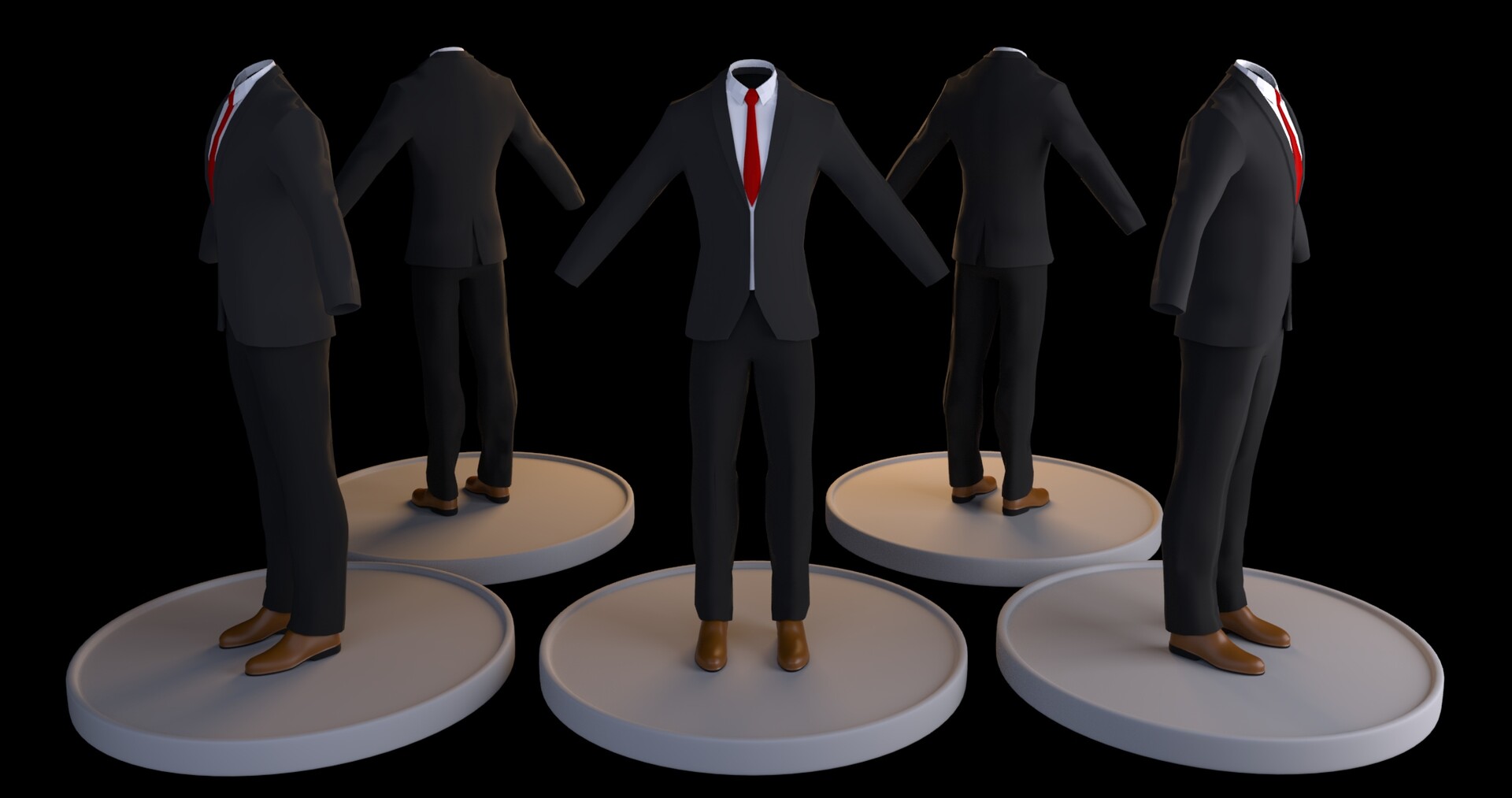 ArtStation - Low Poly Suit