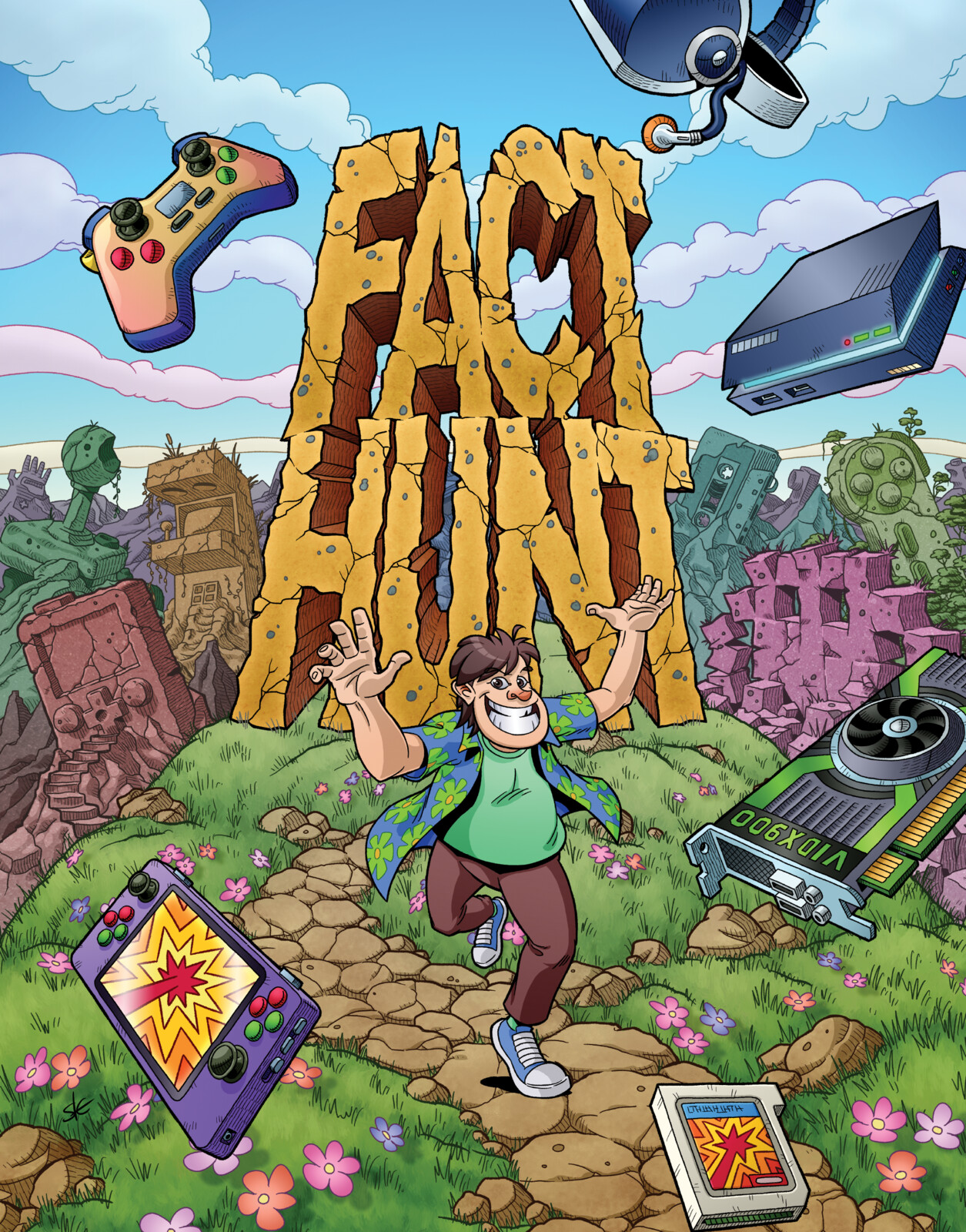 Ste Pickford - Cover art - Fact Hunt