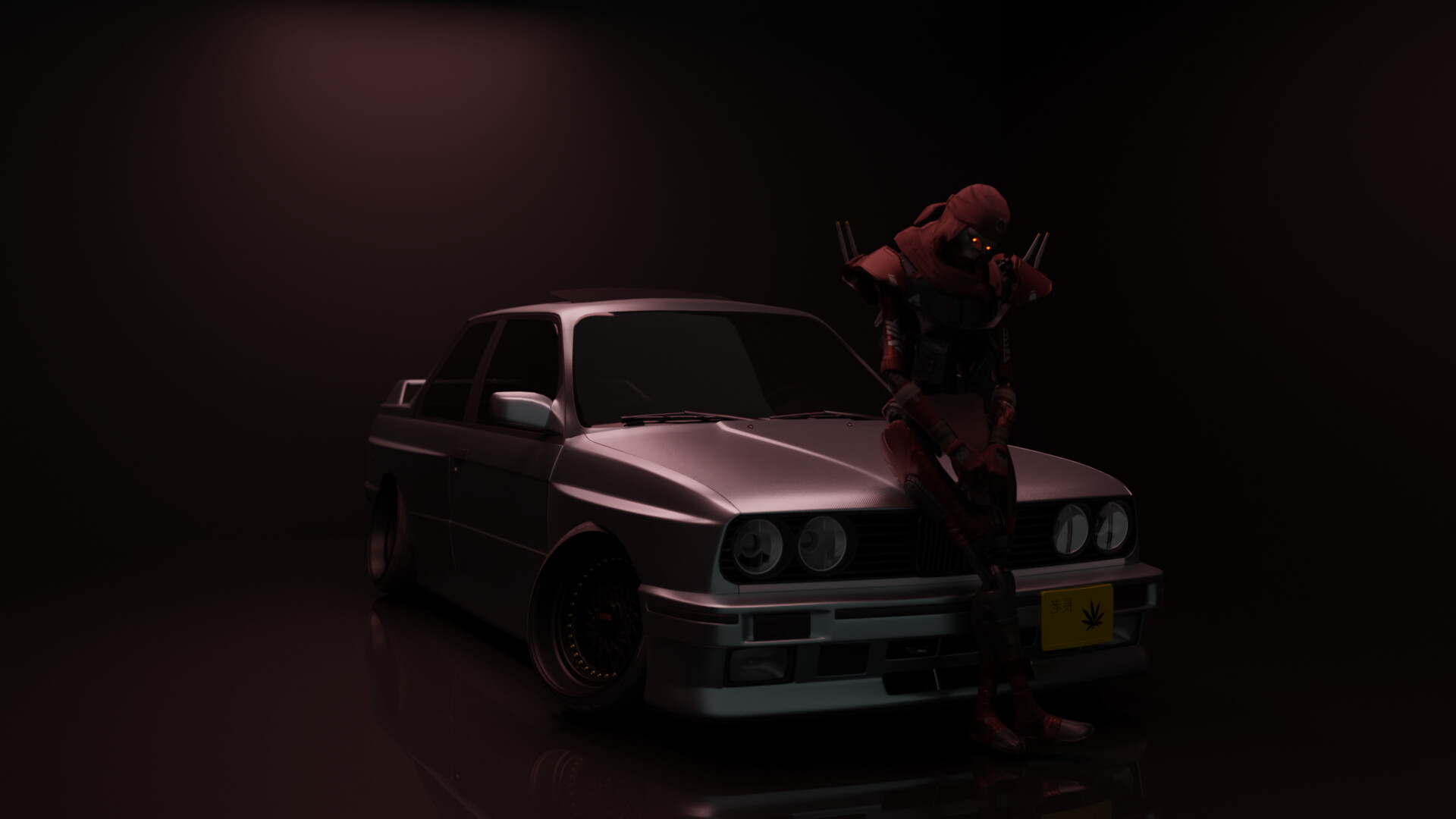 ArtStation - Lowered BMW-E30