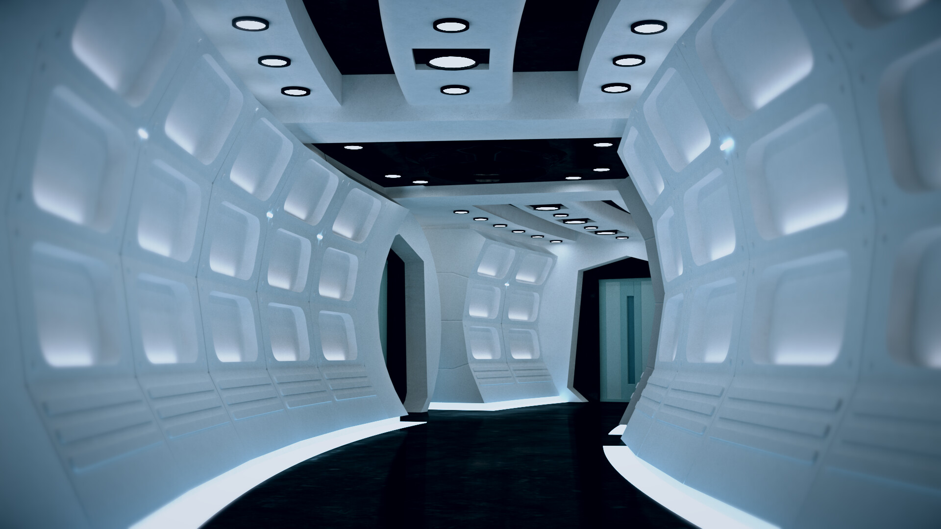 ArtStation - Star Trek Hallway