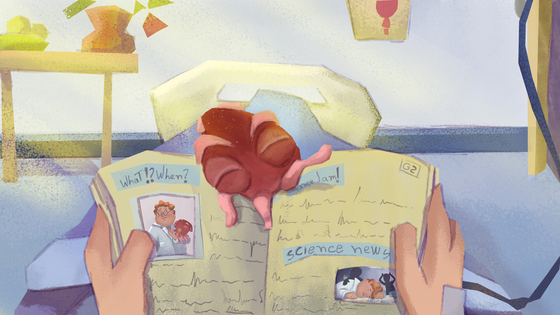 ArtStation - Squid Adventure (My First Game jam!)