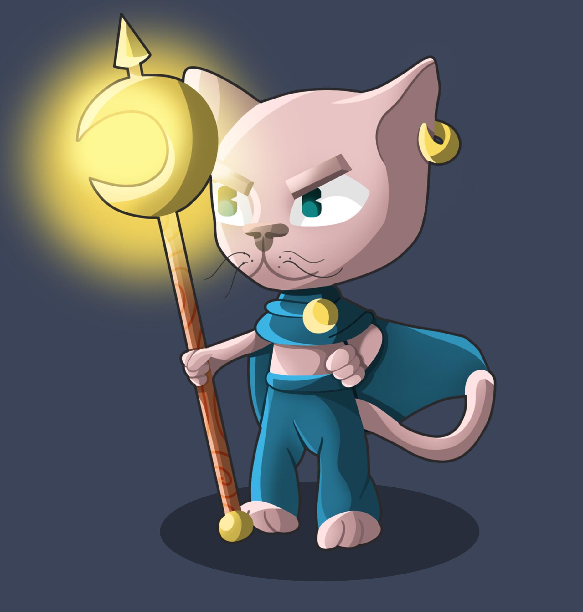 ArtStation - Cat Sorcerer