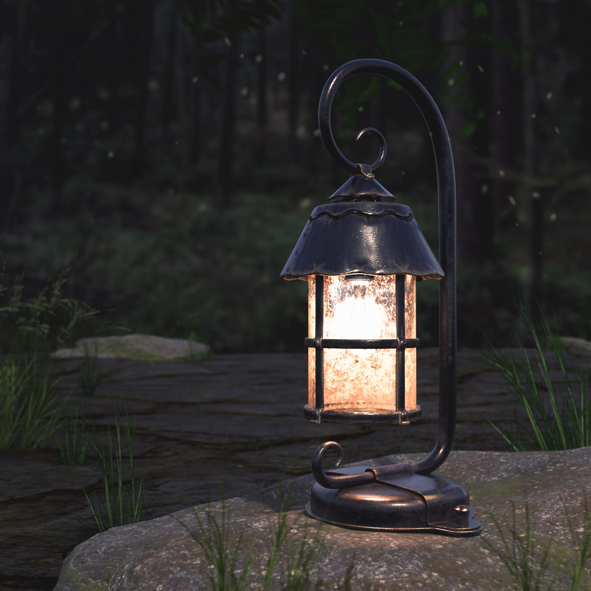 ArtStation - German Historical Garden Light