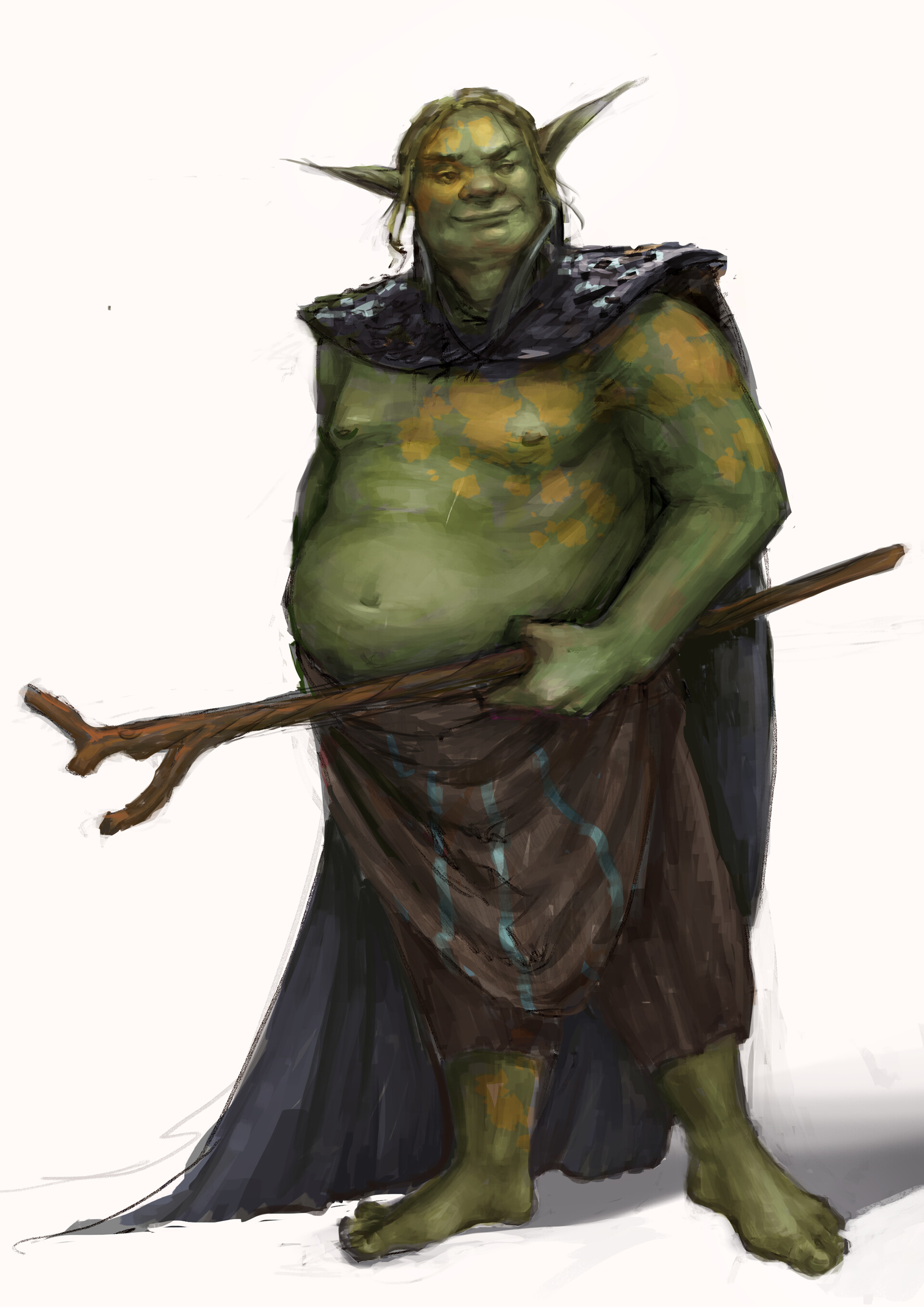 ArtStation - Swamp troll