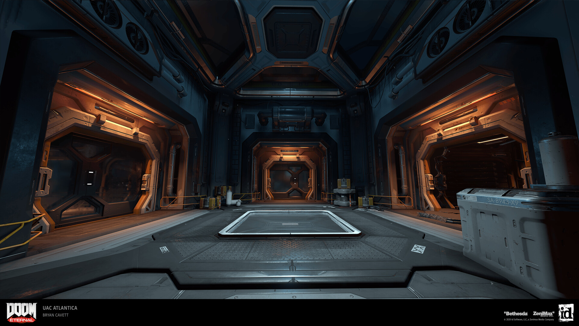 Bryan Cavett - DOOM ETERNAL - The Ancient Gods Part 1 - UAC Atlantica