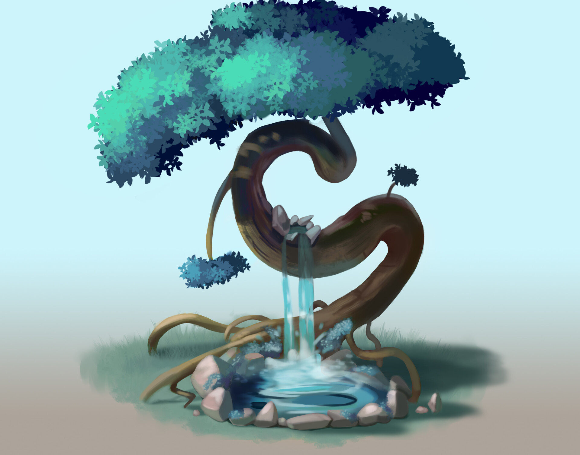 ArtStation - Tree Concept