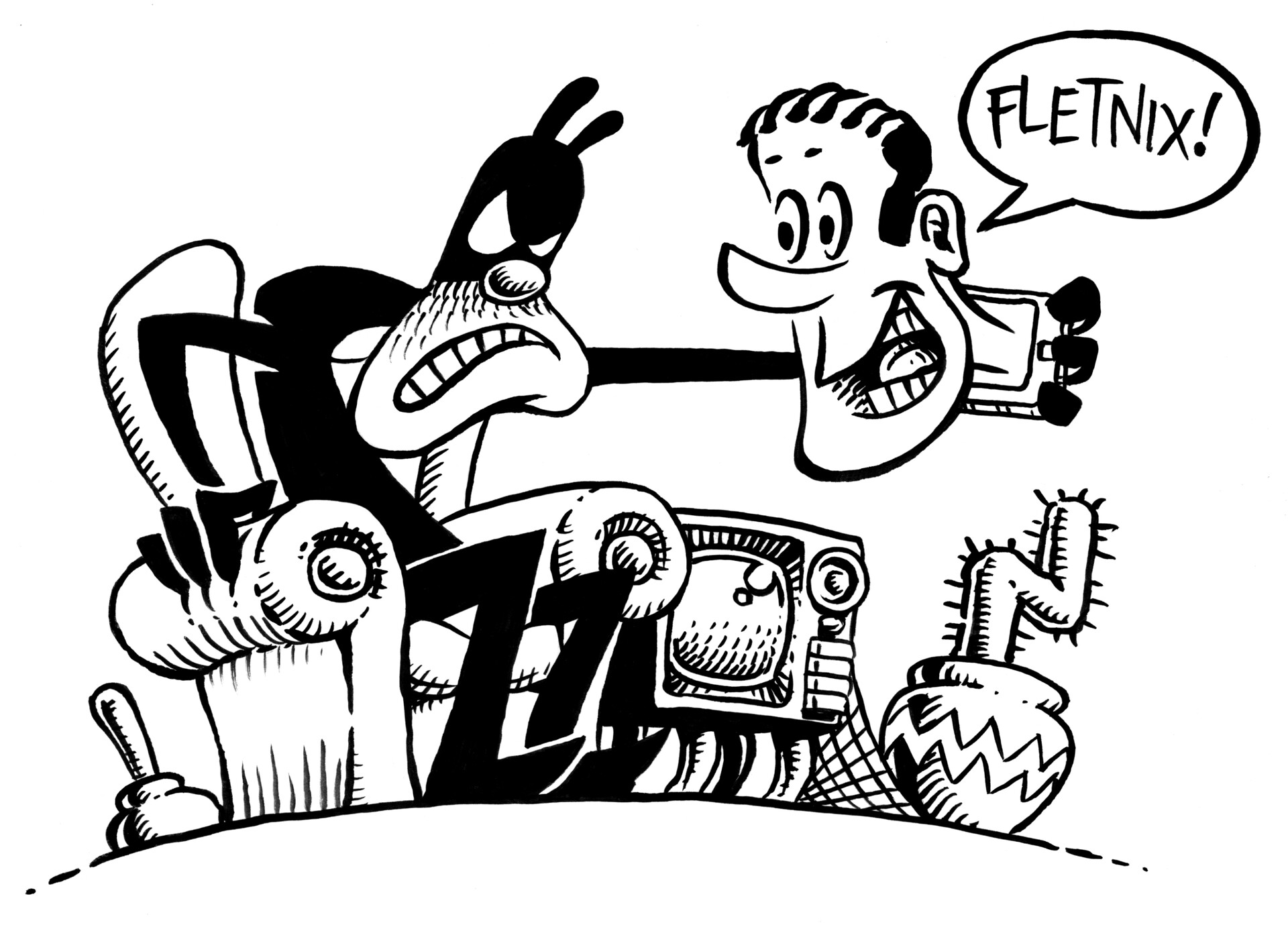 Ste Pickford - Illustration - Random