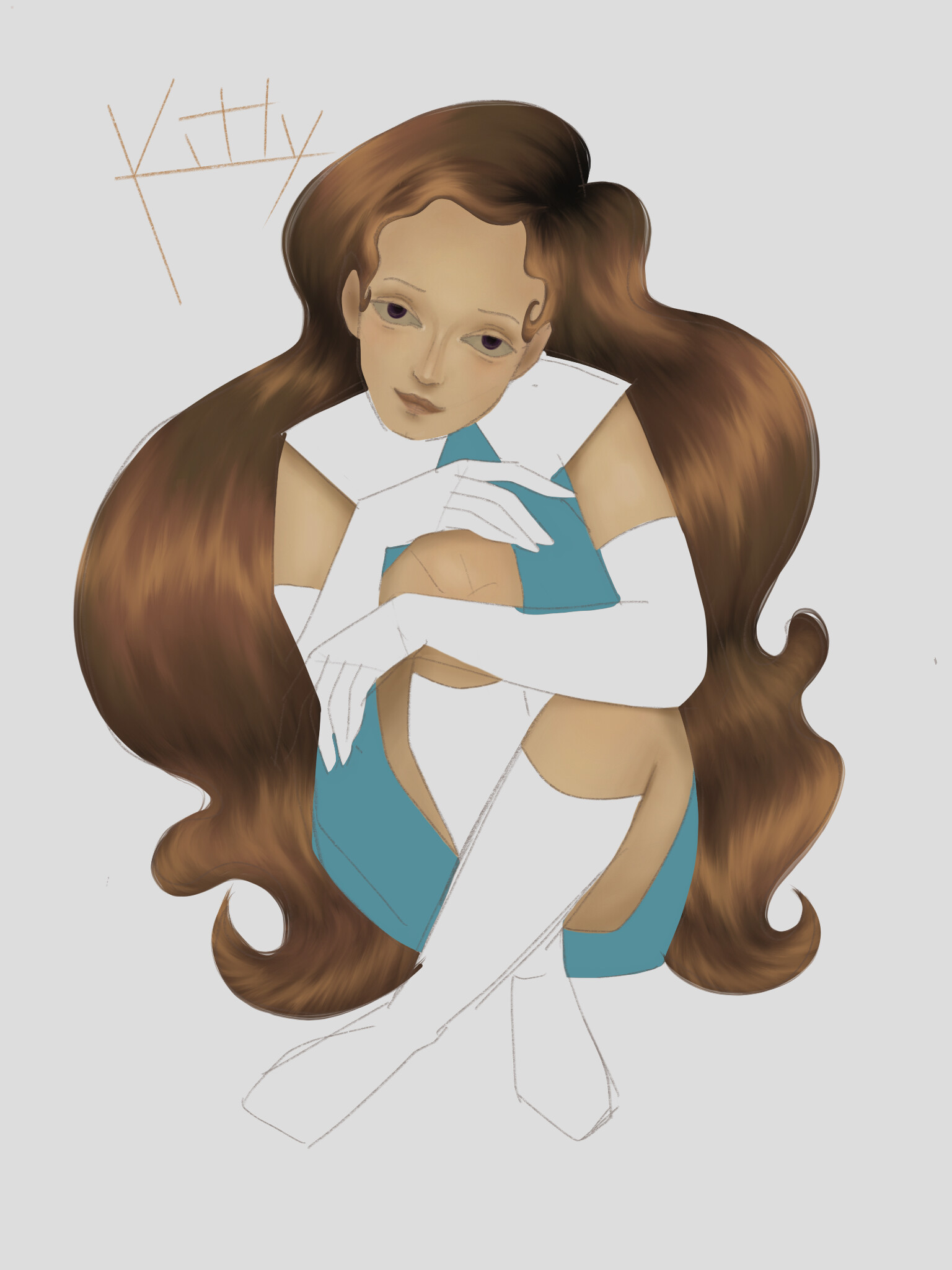 ArtStation - Elle (WIP)