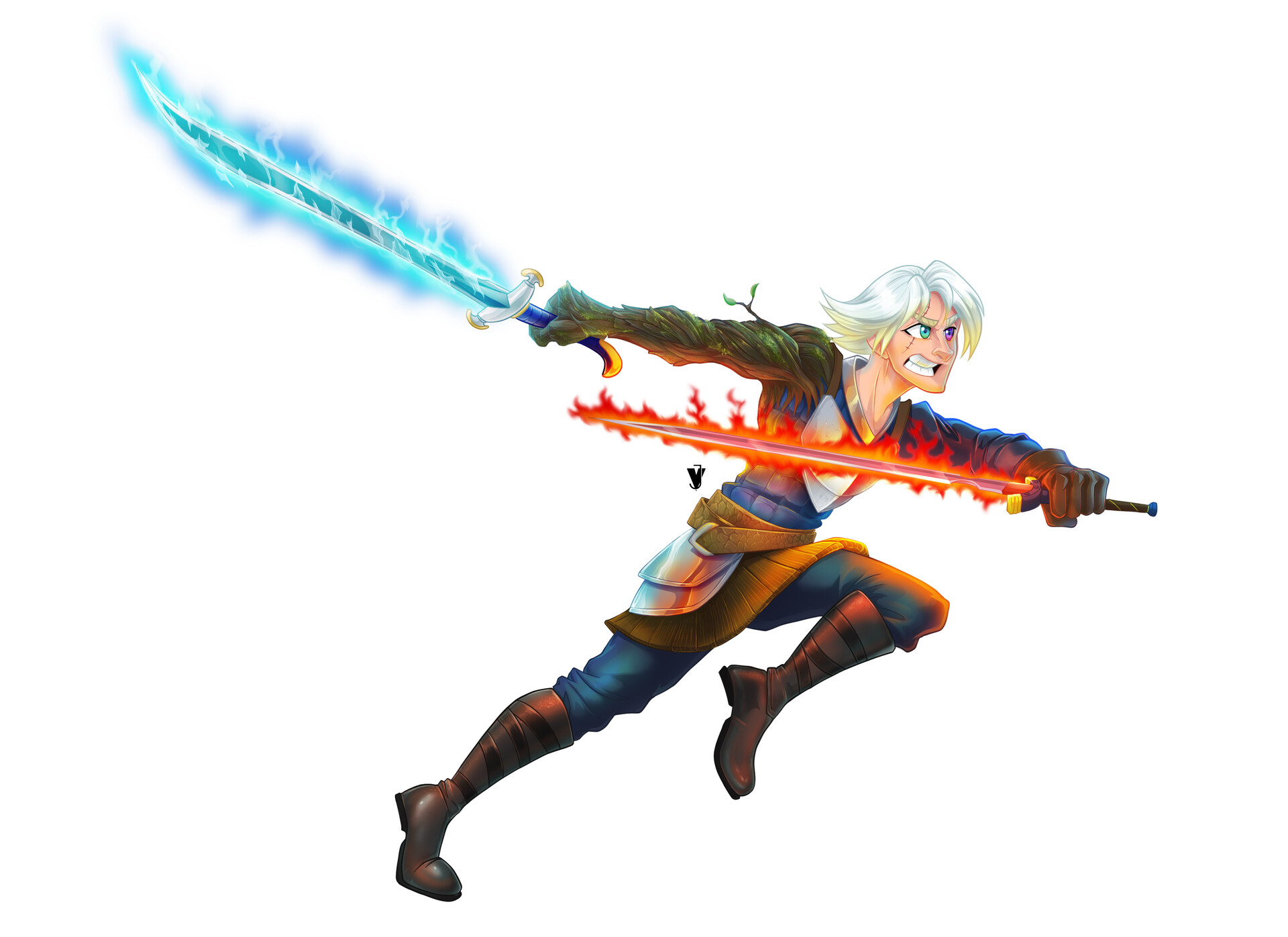 ArtStation - Commission D&D Character - Render - shade