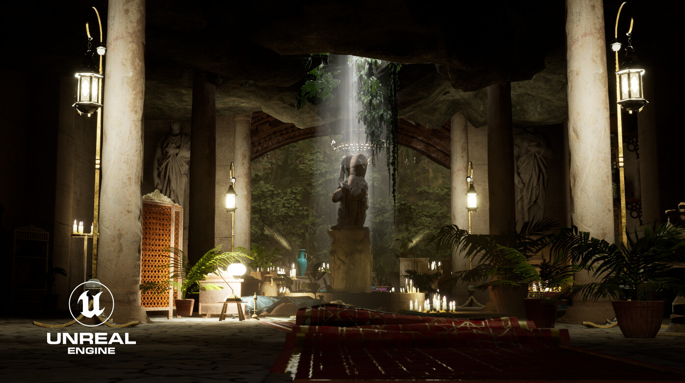 ArtStation - The Merchant's Hideout