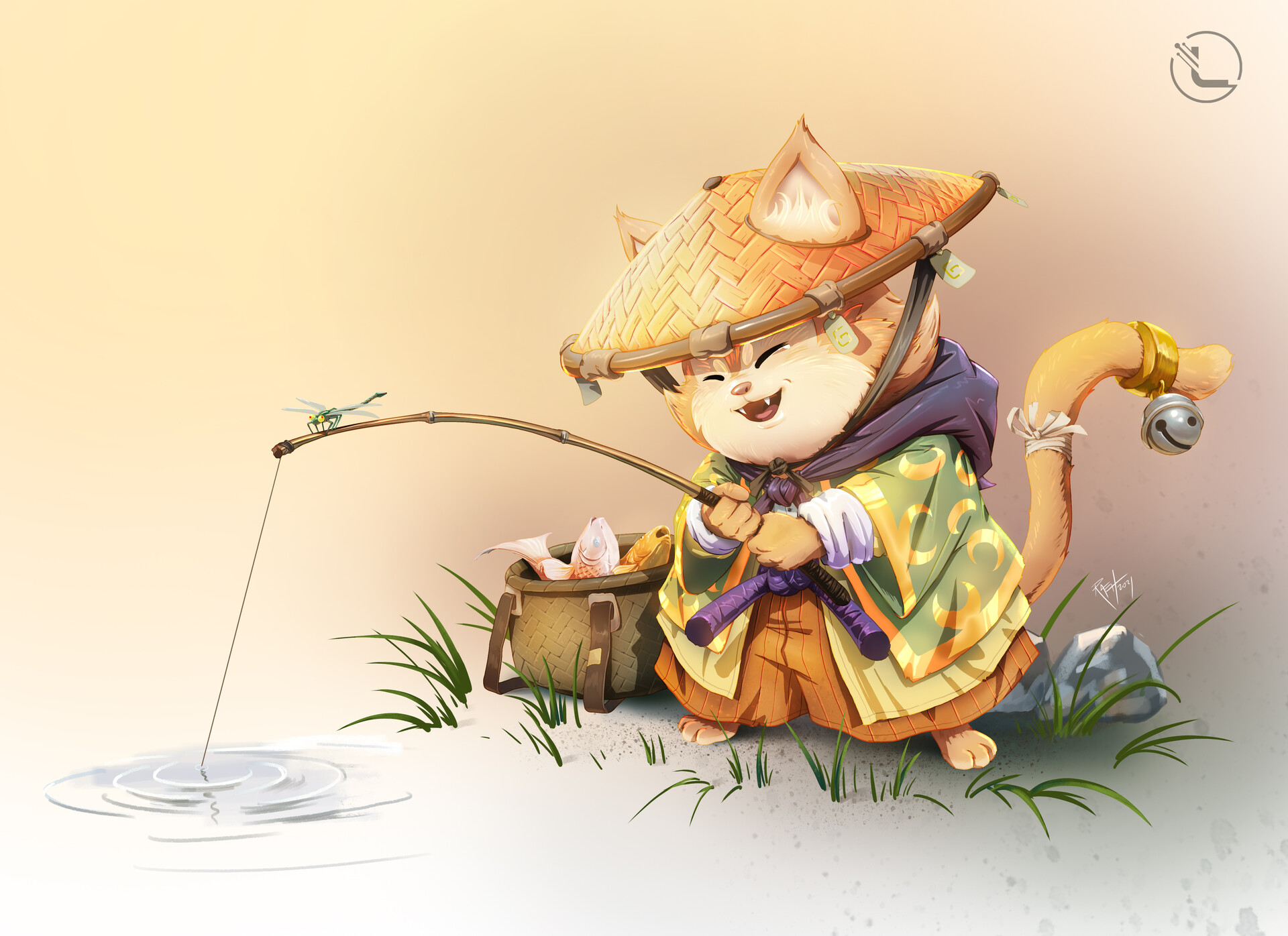 ArtStation - JAPANESE CAT - CONCEPT 2D