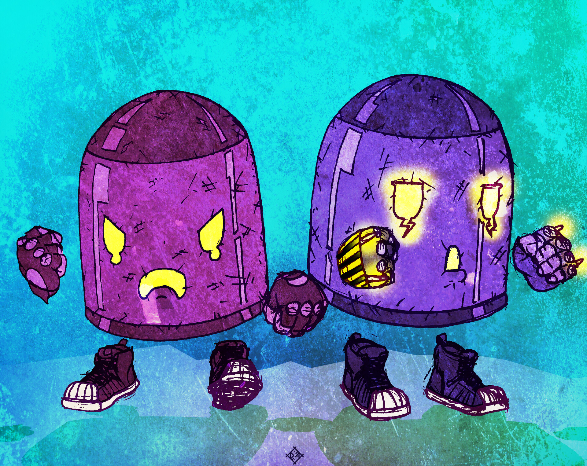 ArtStation - Rubber Kin & Tazie