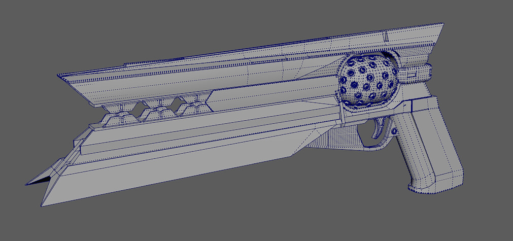 Bre Murphy - Destiny2 Sunshot Hard Surface Replica