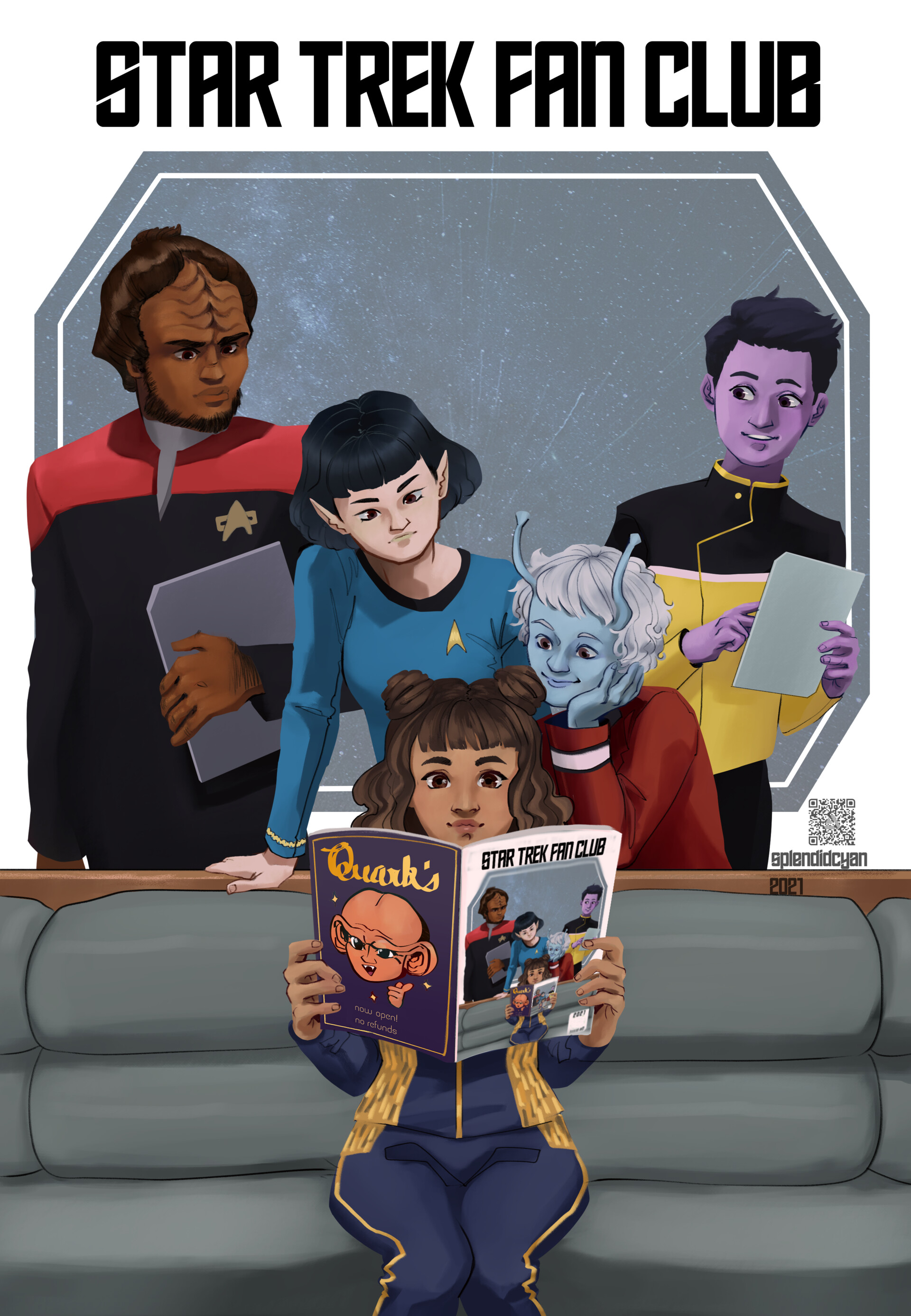 ArtStation - Star Trek Fan Magazine Cover