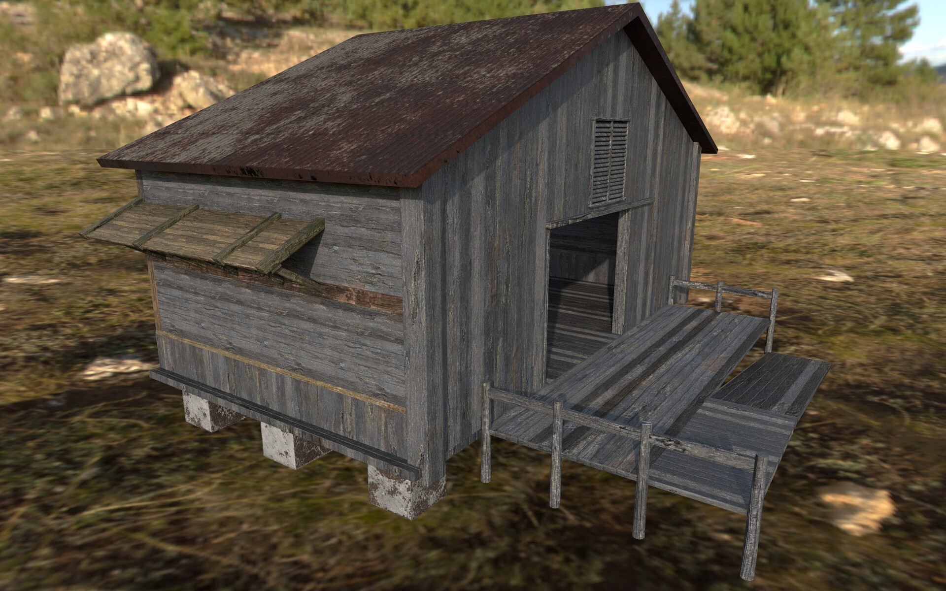 ArtStation - Peace Island Retexturing