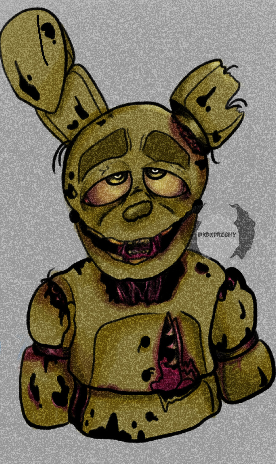 ArtStation - SpringTrap Gore Test