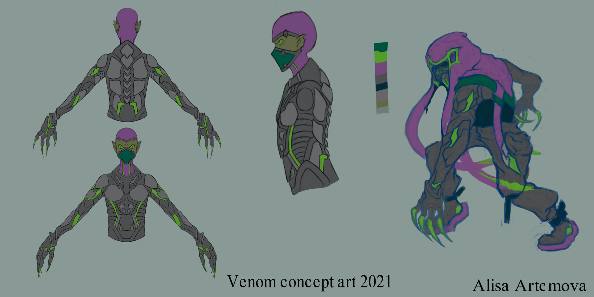 ArtStation - Venom Concept Art