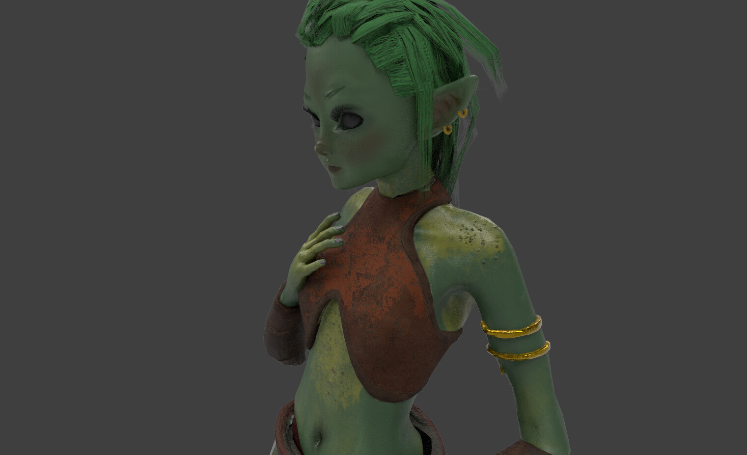 ArtStation - Nymph Warrior