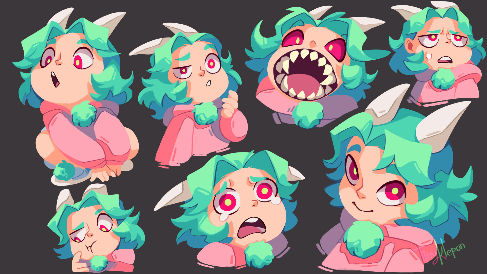 ArtStation - Tiny Klepon character design