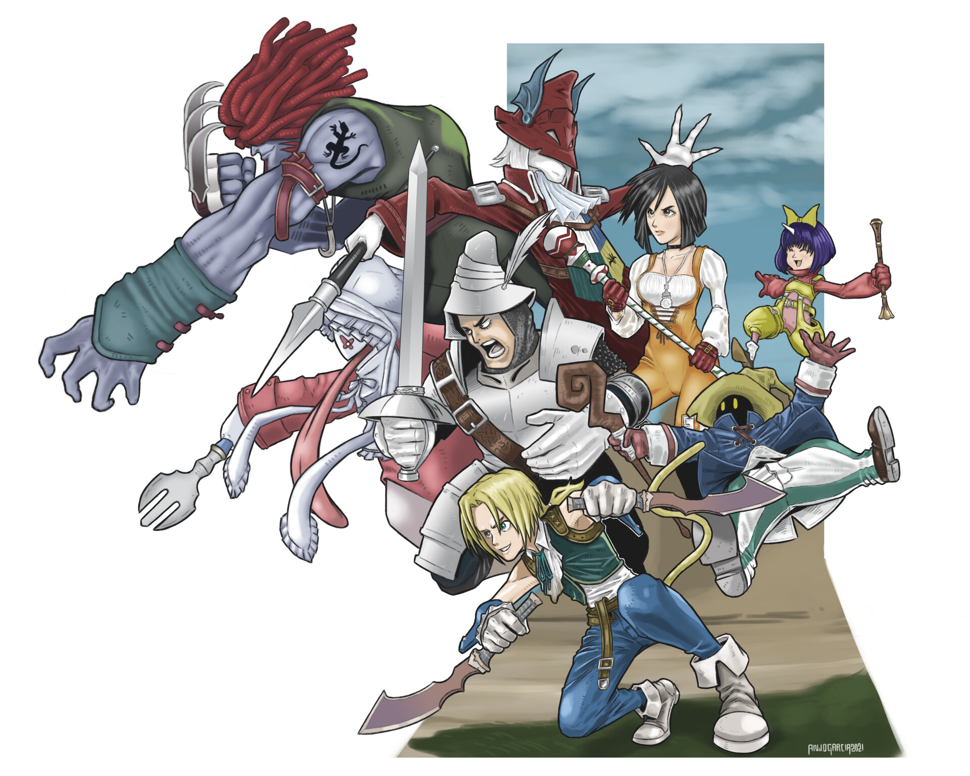 ArtStation - Final Fantasy IX