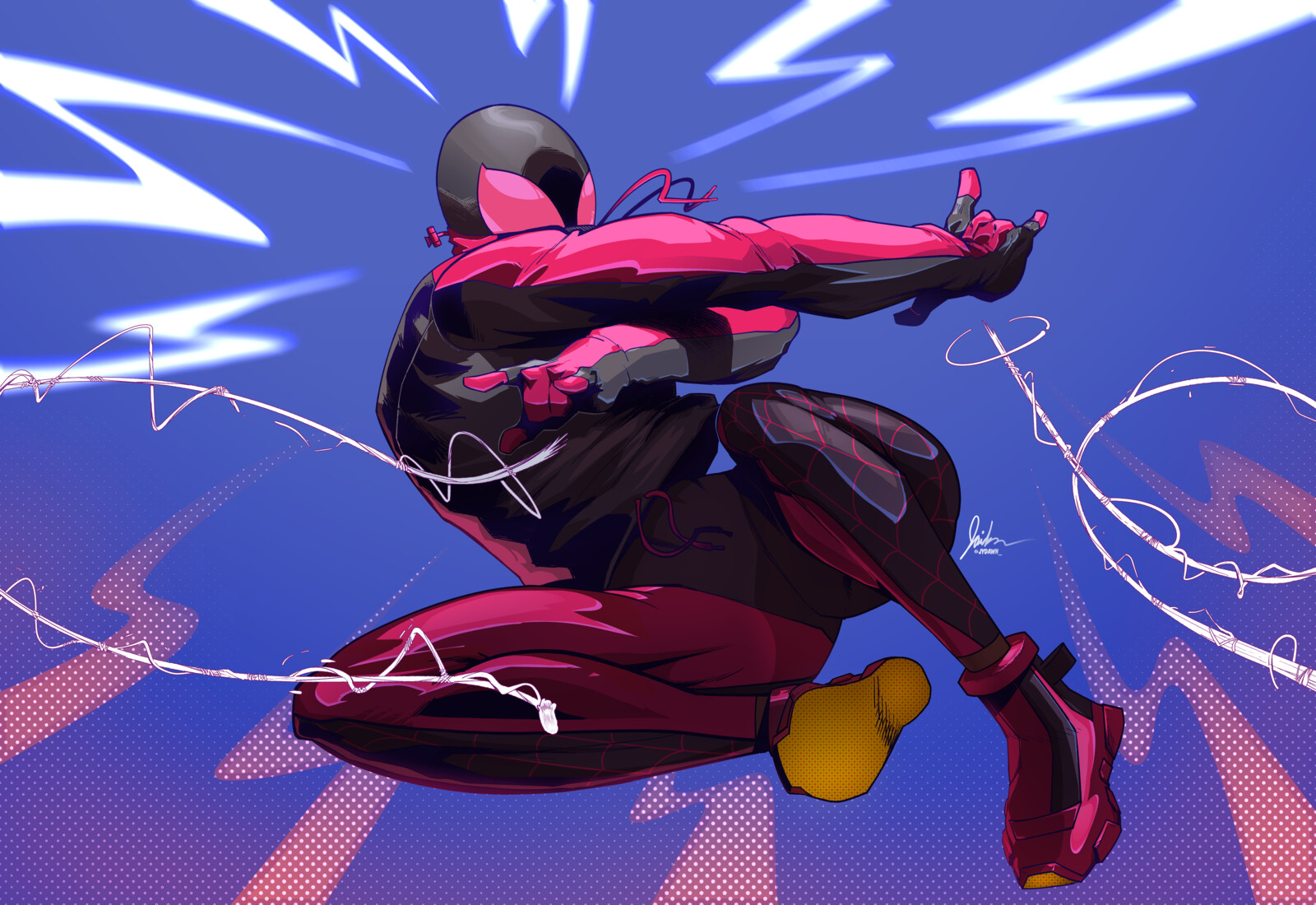 Jydawn_ - Miles Morales ~ 10th Anniversary Design by Chase Conley