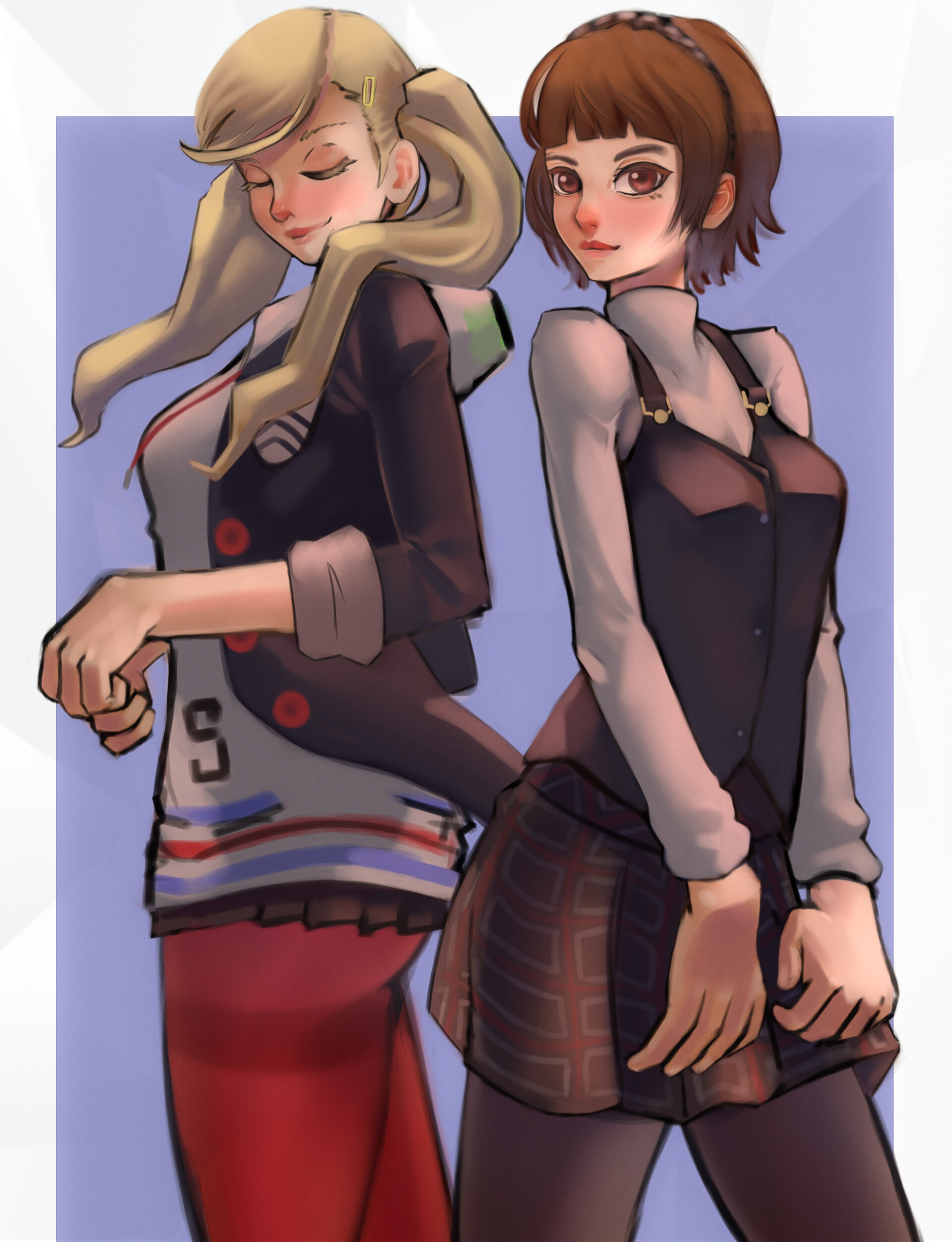 Artstation Ann And Makoto Chilling