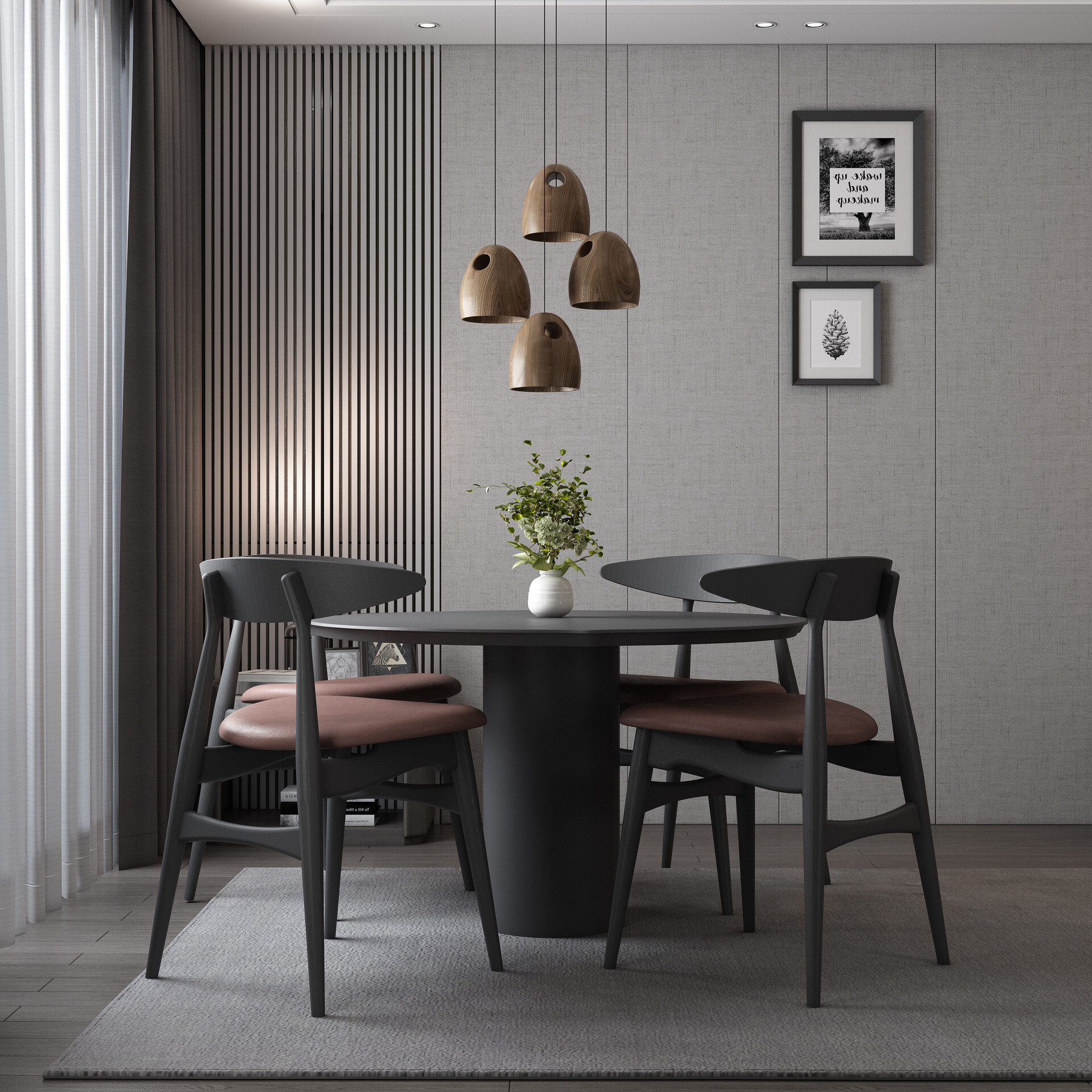 ArtStation - 3d dining room