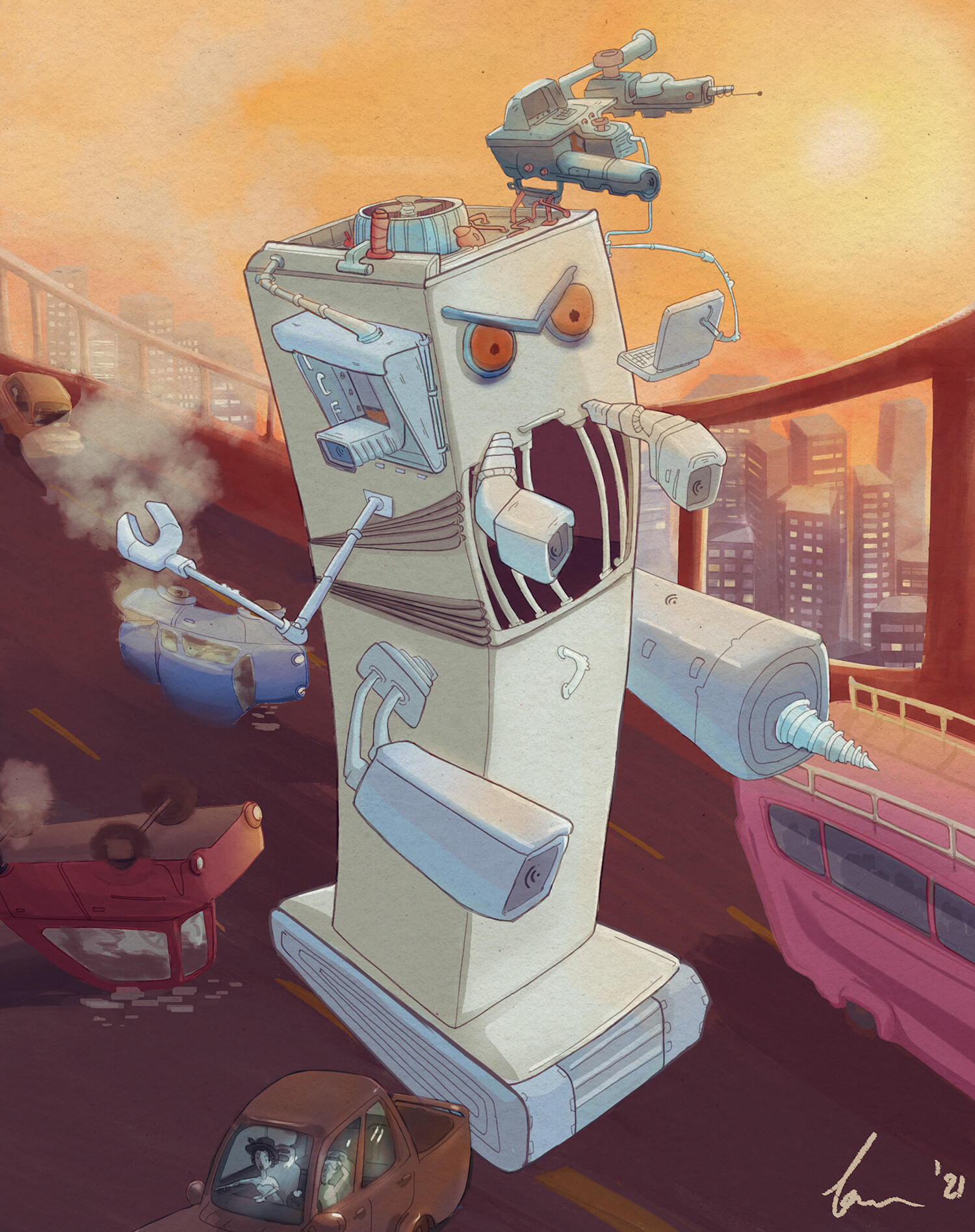 ArtStation - Monster Frigde