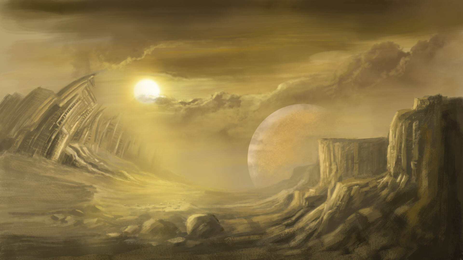 ArtStation - Foreign planet