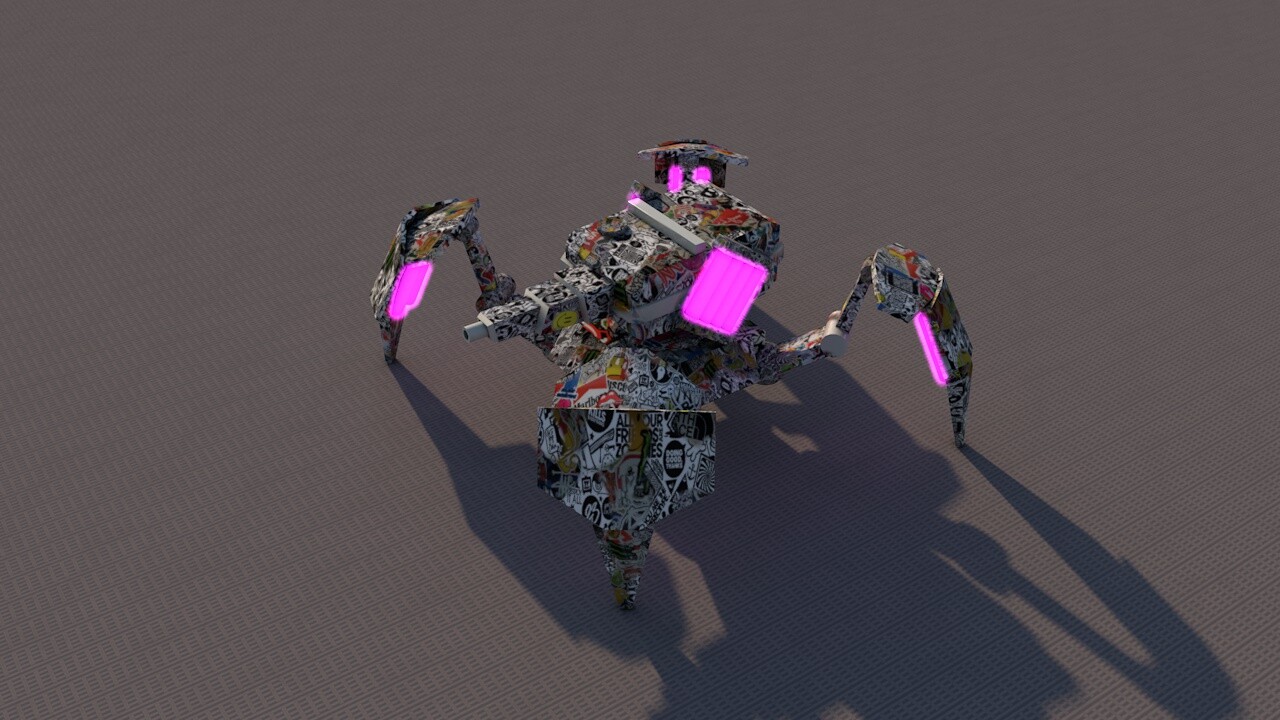 ArtStation - Spider Robot