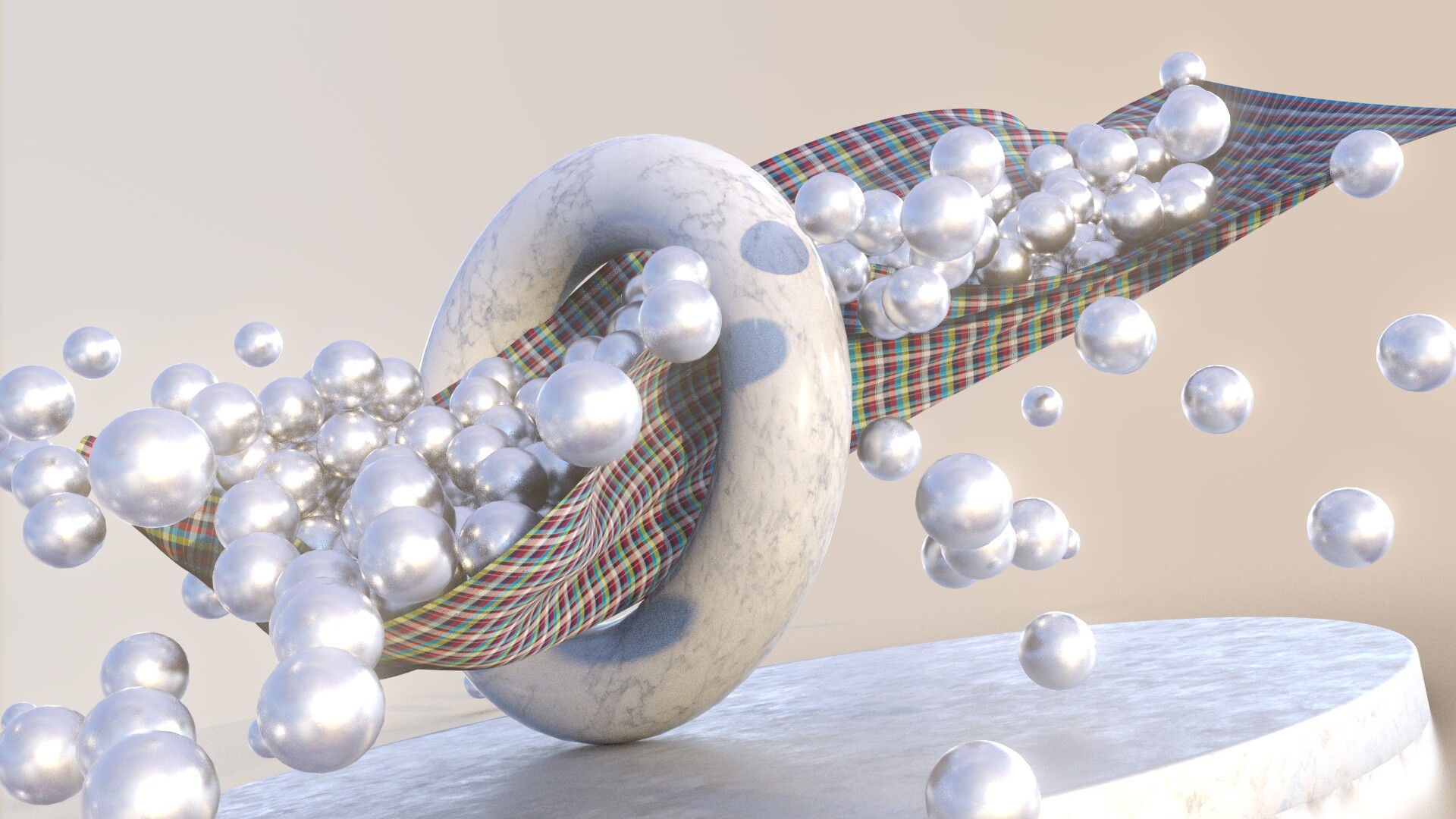 ArtStation - cloth composition