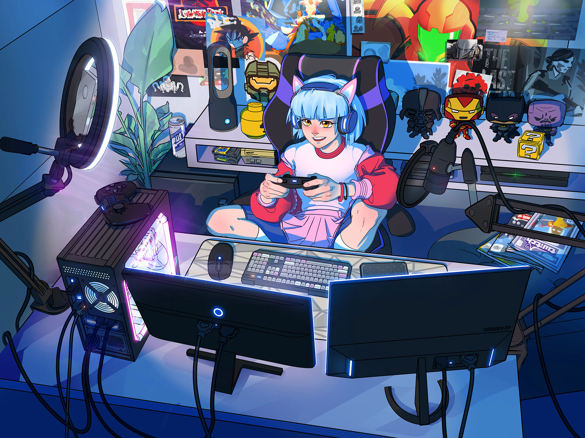 ArtStation - STREAMING GAMER