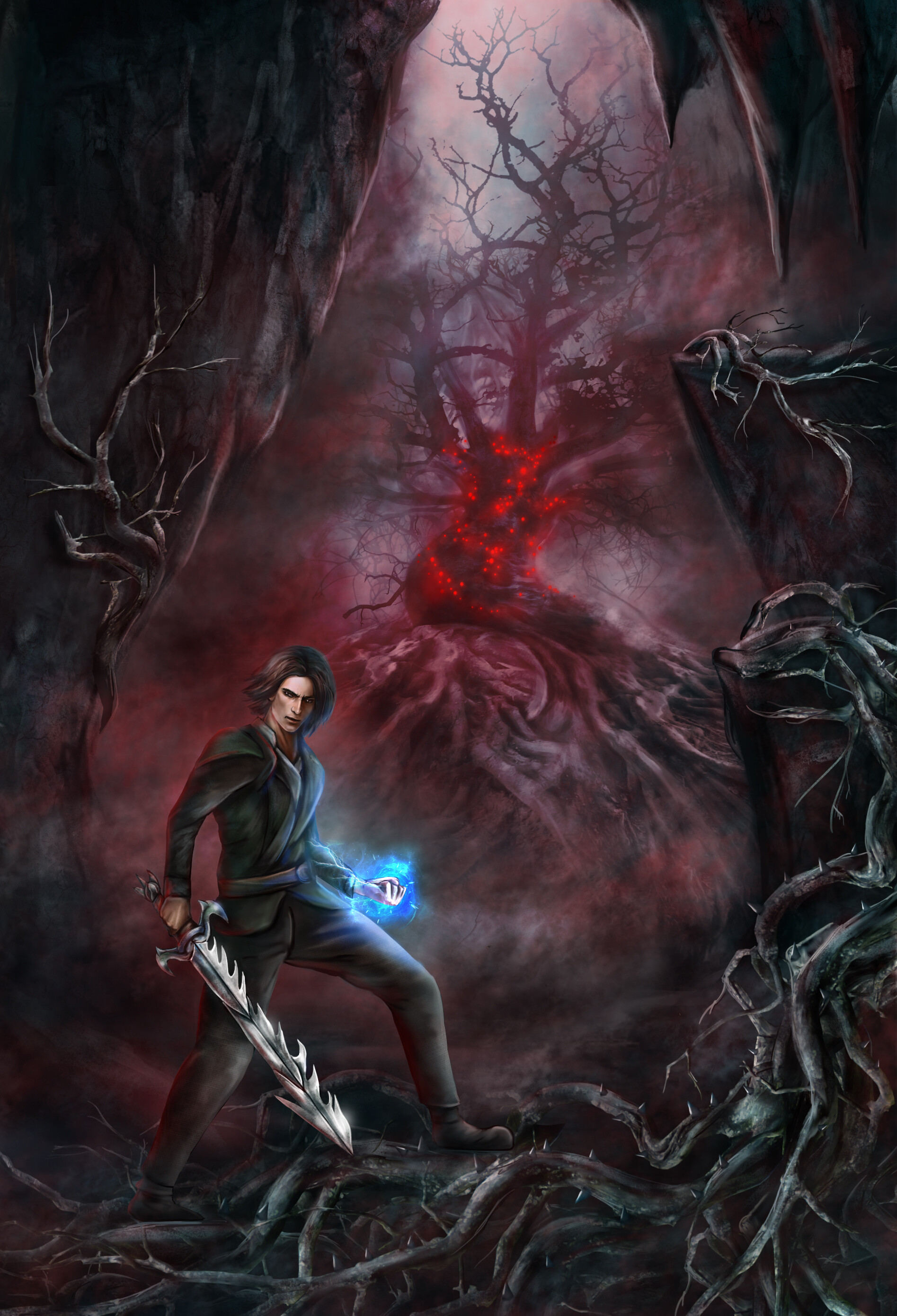 ArtStation - Gloomy tree