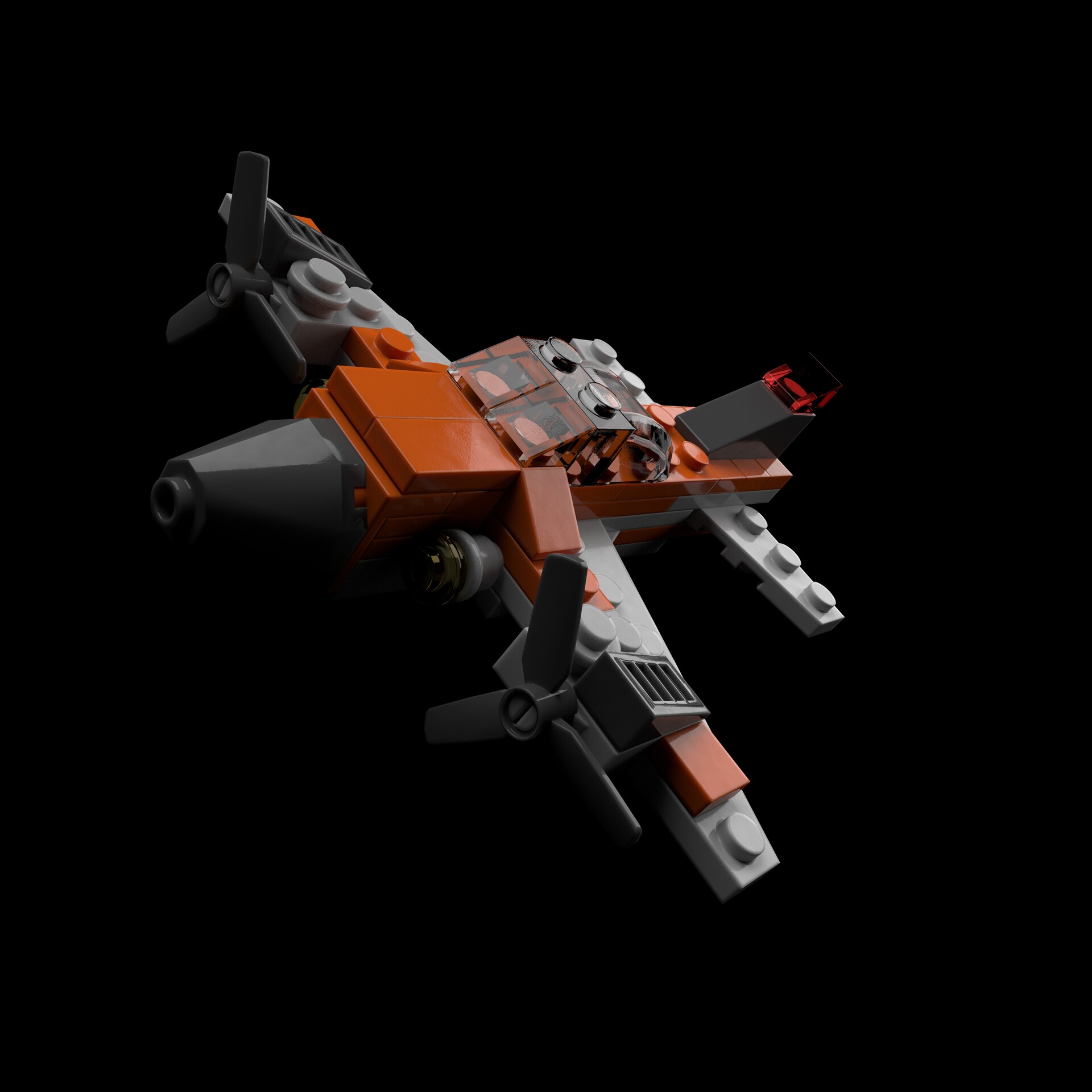 ArtStation - Lego Plane