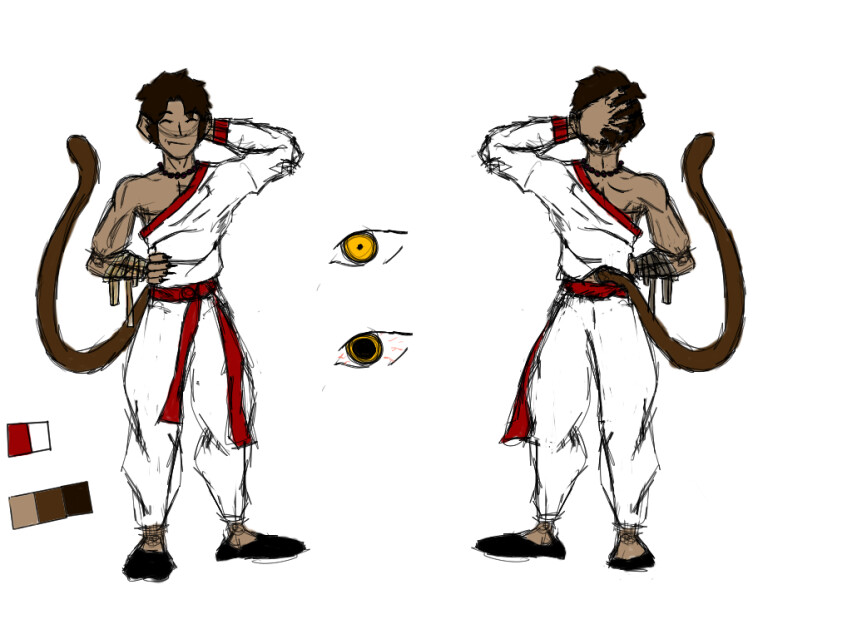 ArtStation - Wukong (Character Concept Art)