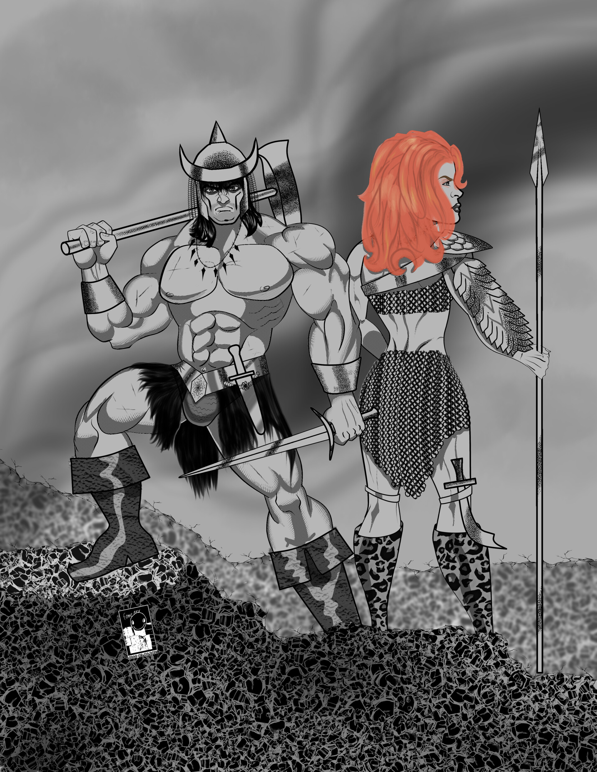red sonja conan the barbarian