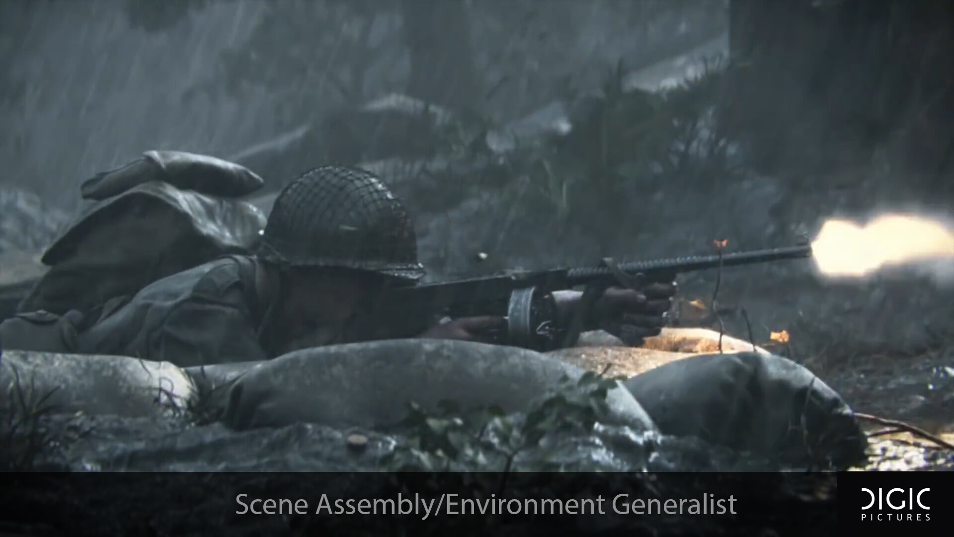 ArtStation - Call of Duty WW2 - Turner's Death Sequence - Cinematics