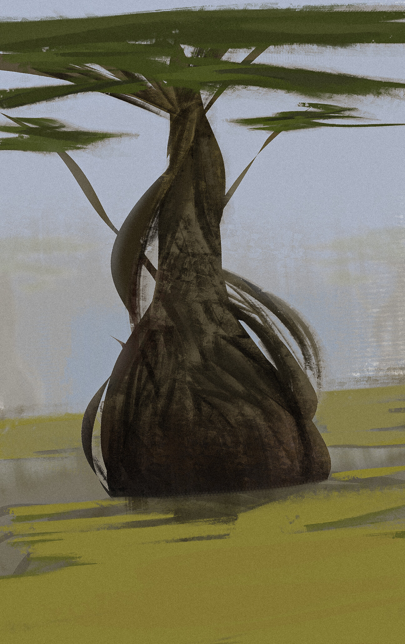 ArtStation - Sketch 20 - Marsh Tree
