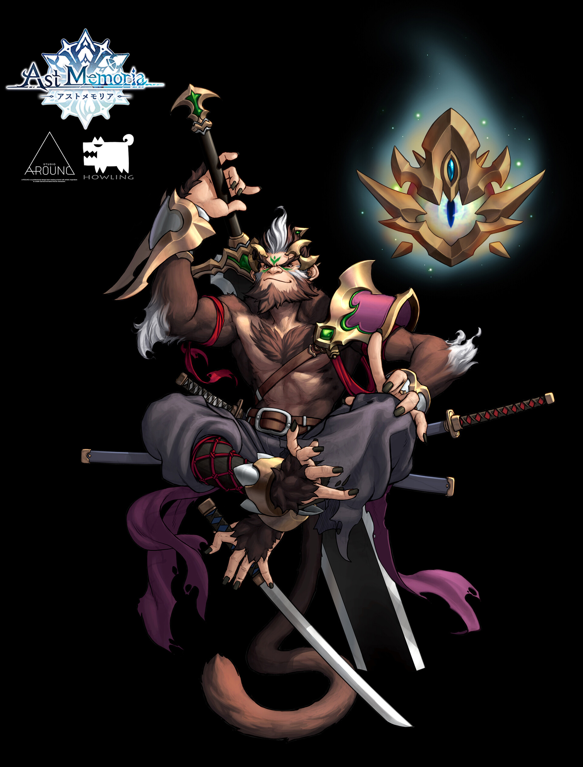 ArtStation - Ast Memoria - Monkey