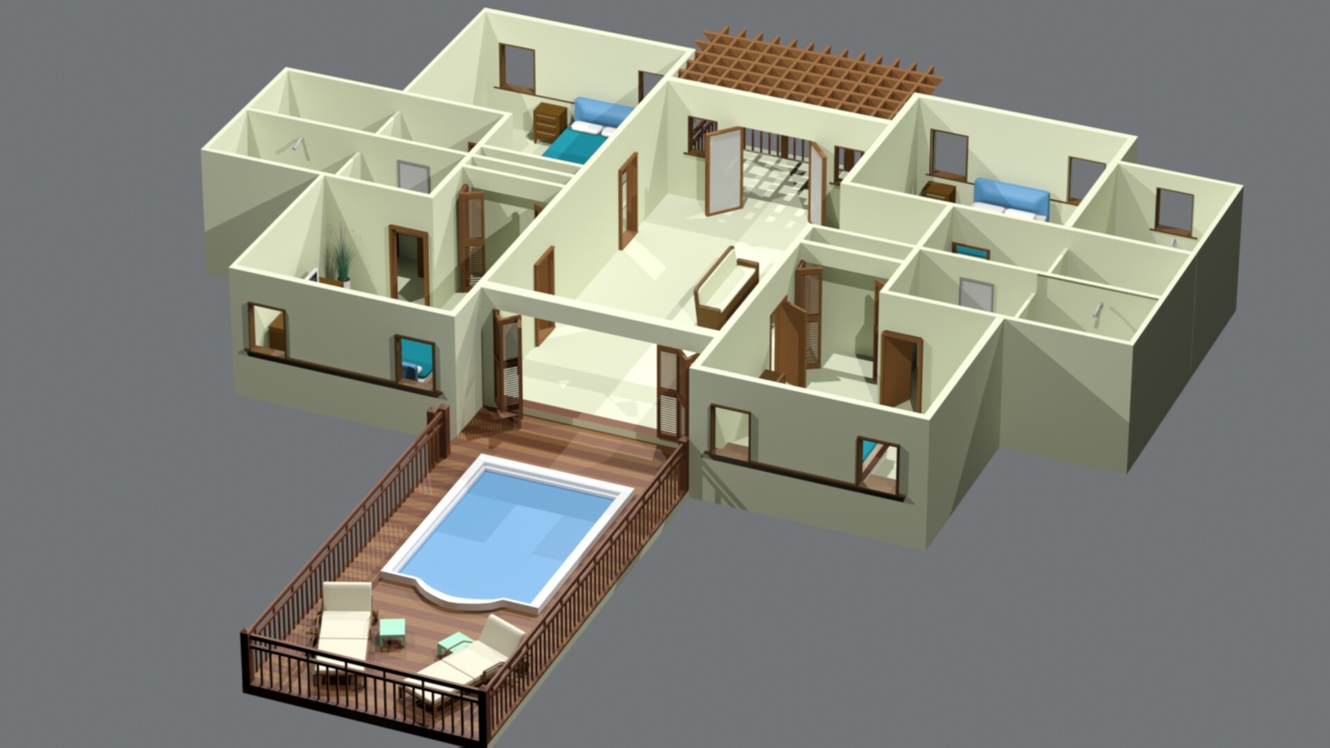 ArtStation - House Plan