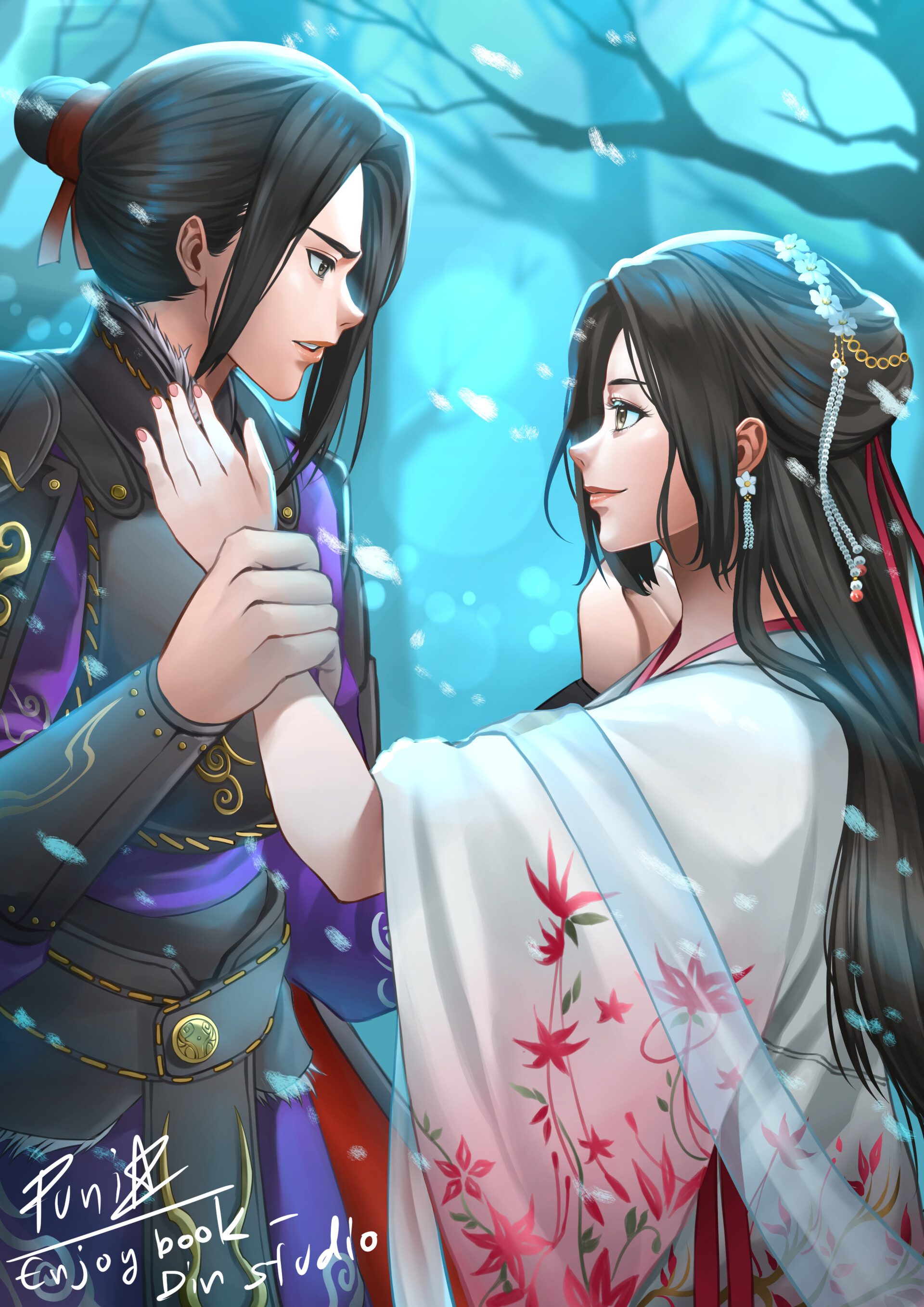 ArtStation - Chinese novel cover6