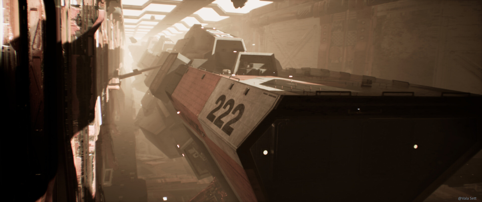 ArtStation - A hangar