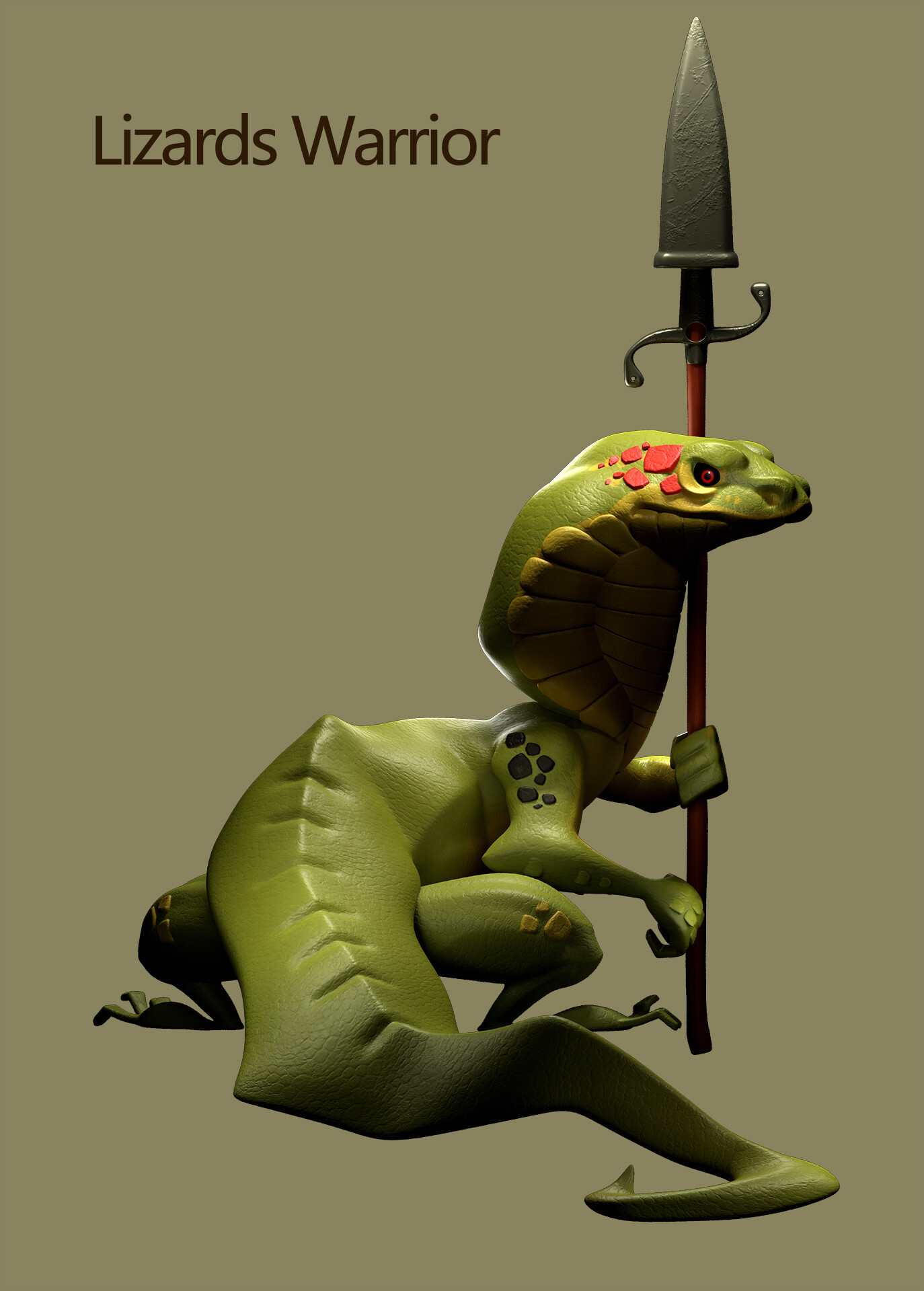ArtStation - Lizards warrior